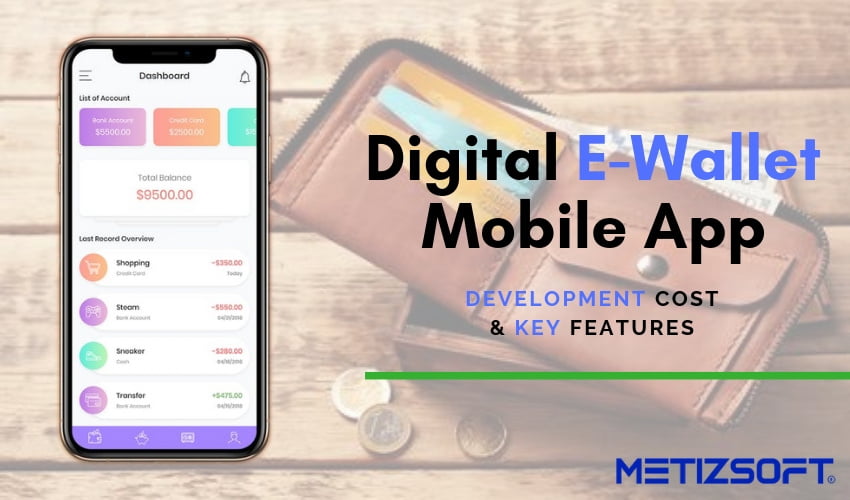 Cost To Develop Digital E-Wallet Mobile App | Metizsoft