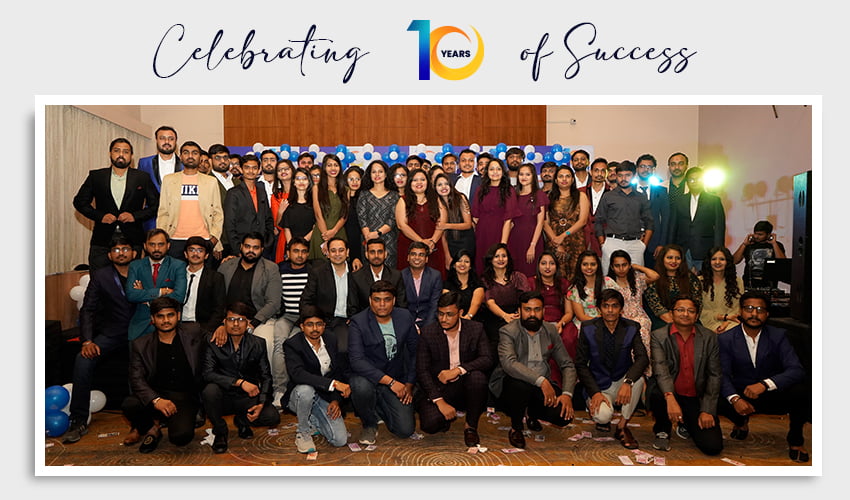Celebrating 10th Years Of Success | Metizsoft Solutions