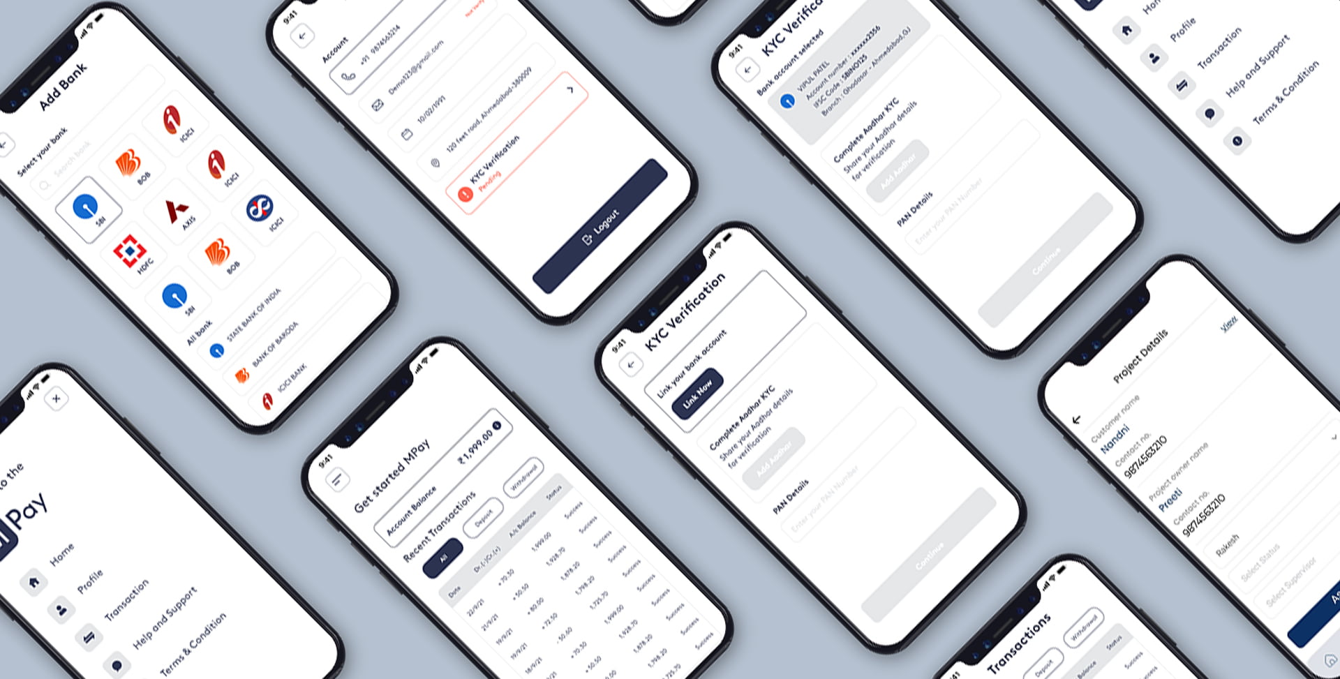 KYC Verification Mobile Apps - MetizPay | Metizsoft