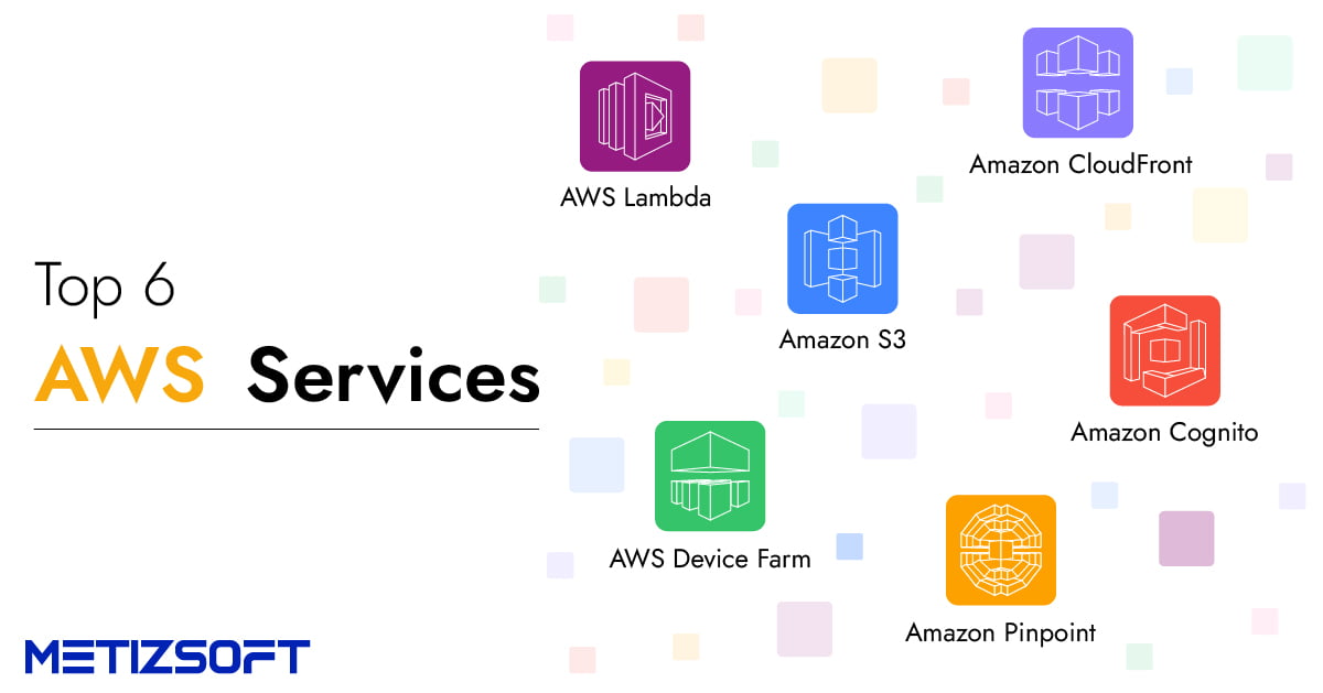 Top 6 Amazon Web Services You Should Know About It | Metizsoft