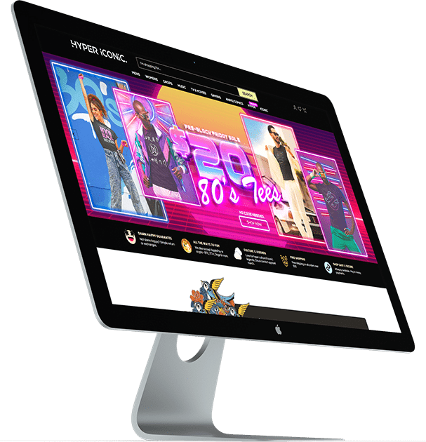 Hyper Iconic | Shopify Work Portfolio | Metizsoft