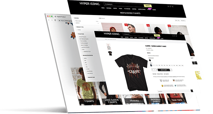Hyper Iconic | Shopify Work Portfolio | Metizsoft